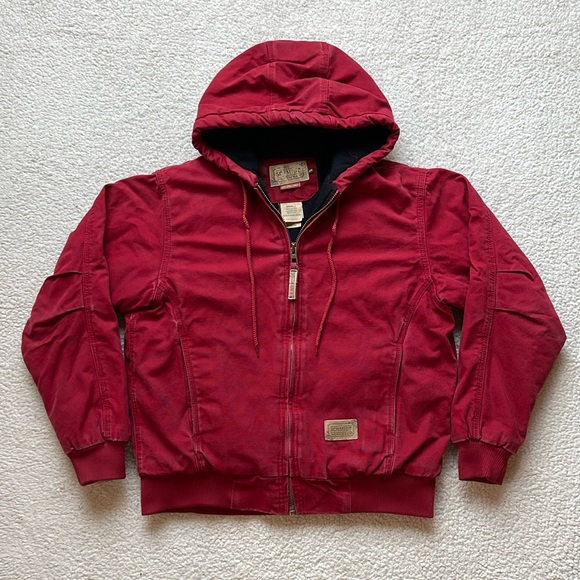 Vintage | Jackets & Coats | Vintage 9s Schmidt Workwear Dyed Canvas ...